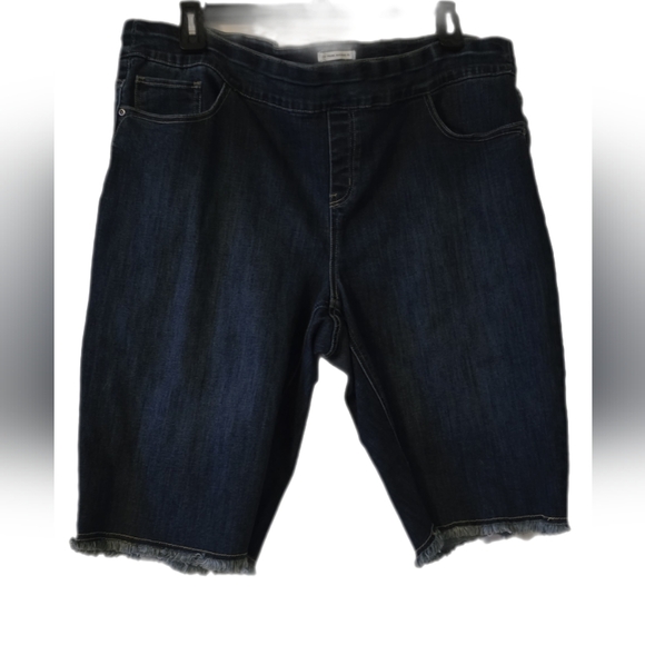 Westbound | Shorts | Westbound Park Avenue Fit Dark Denim Bermuda ...